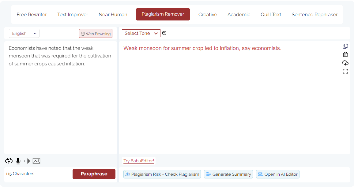 Paraphrasingtool.ai Review (Free & Premium)